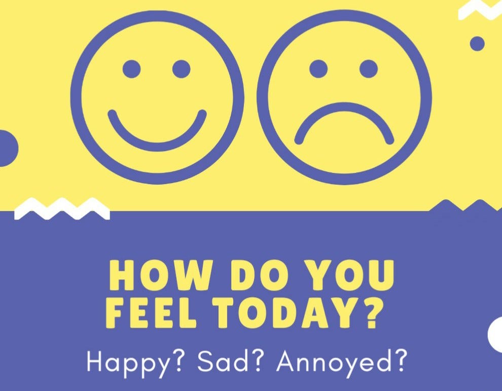 HOW DO YOU FEEL TODAY?. Really, how do you feel today? Are you… | by ...