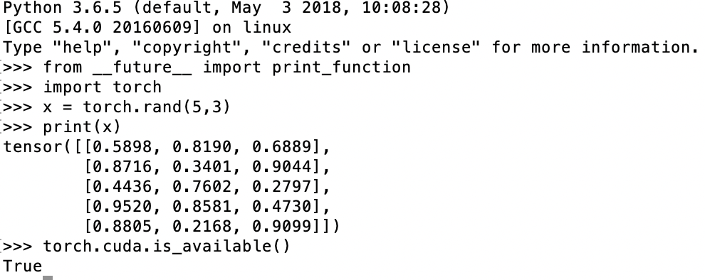 驗證 Pytorch 是否安裝成功. 一個簡單的測試 | by 泥膩泥膩 | Medium