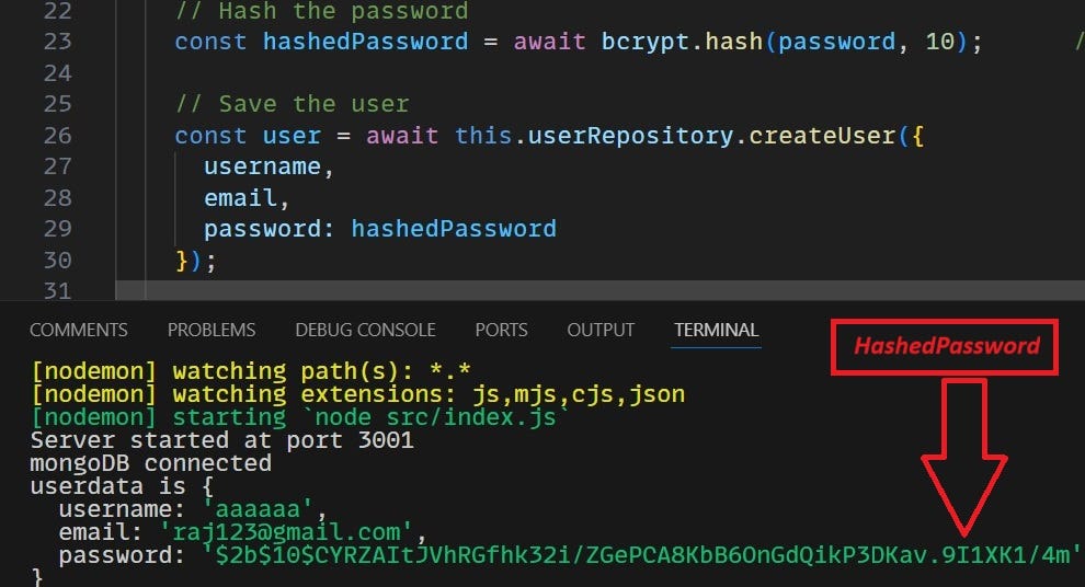 Mastering Secure Authentication in Node.js With Bcrypt, JWT, Access & Refresh Tokens | by Gaurav ...