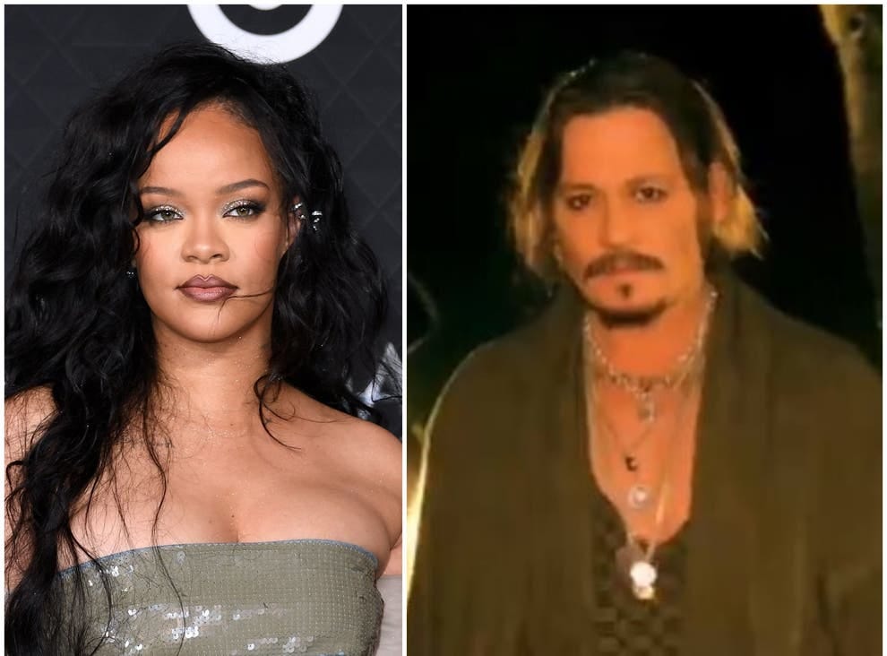 Johnny Depp makes controversial appearance in Rihanna’s Savage X Fenty ...