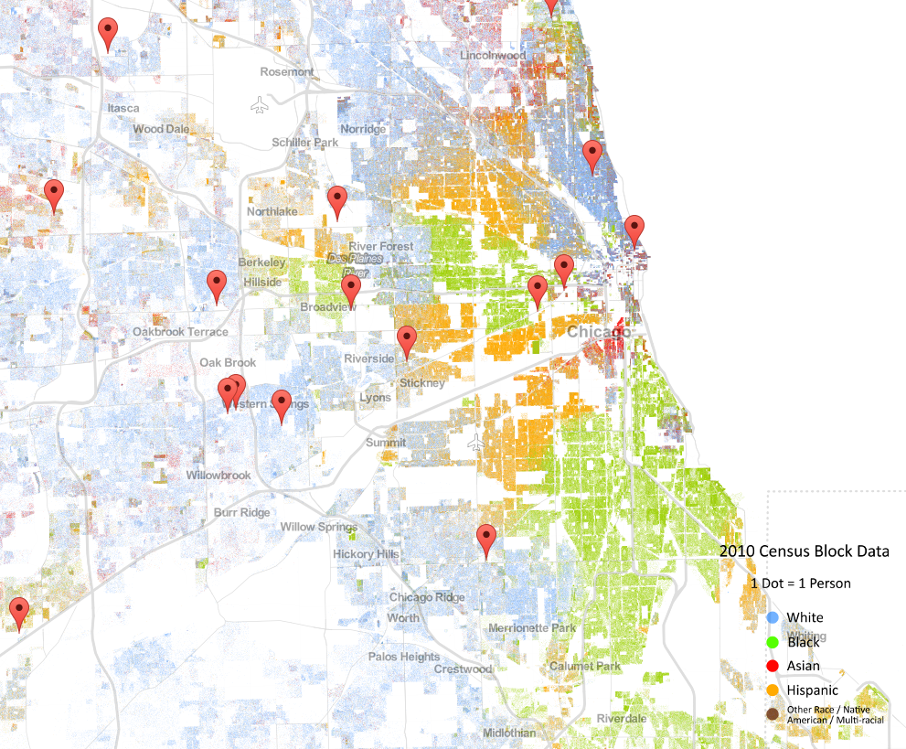 Chicago Trauma Center Distribution | by Andrew | Medium