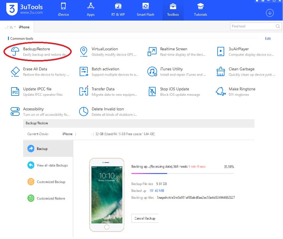 iPhone Backup and Restore with 3uTools | by Techgeekz | Medium