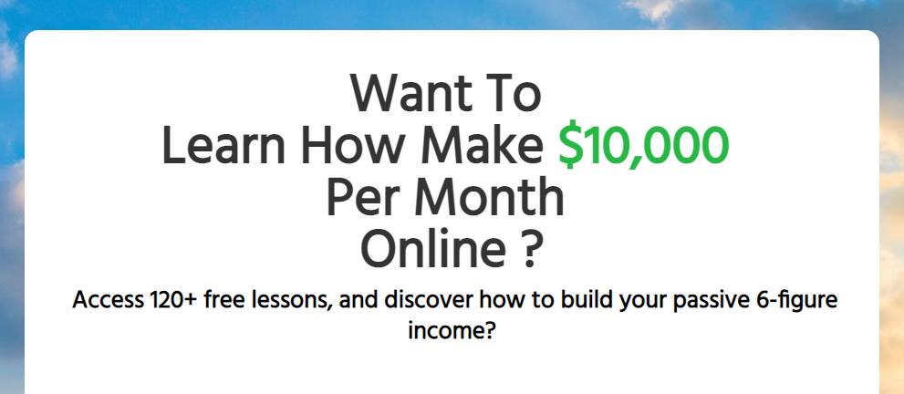 Learn How Make $10,000 Per Month Online - Hugh Affleck - Medium