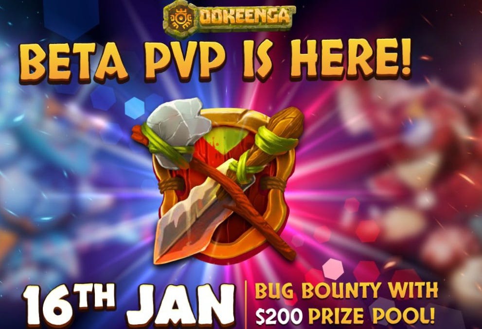 The Ookeenga PvP Beta is officially launched! 💥 The eagerly anticipated PvP Beta is now ...