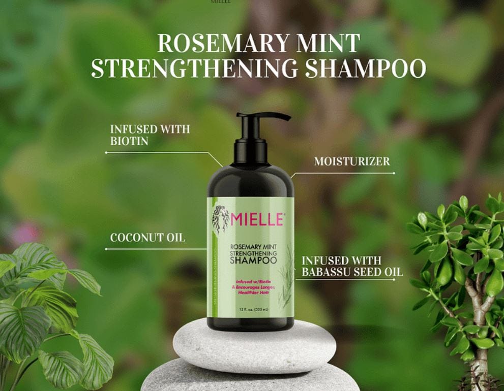Mielle Rosemary Mint Strengthening Shampoo for Hair Growth! | by Beauty ...