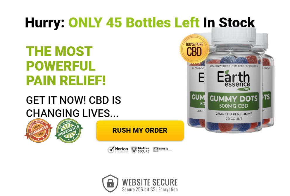 Earth Essence CBD Gummies — Get Relief From Migraines And Headaches ...