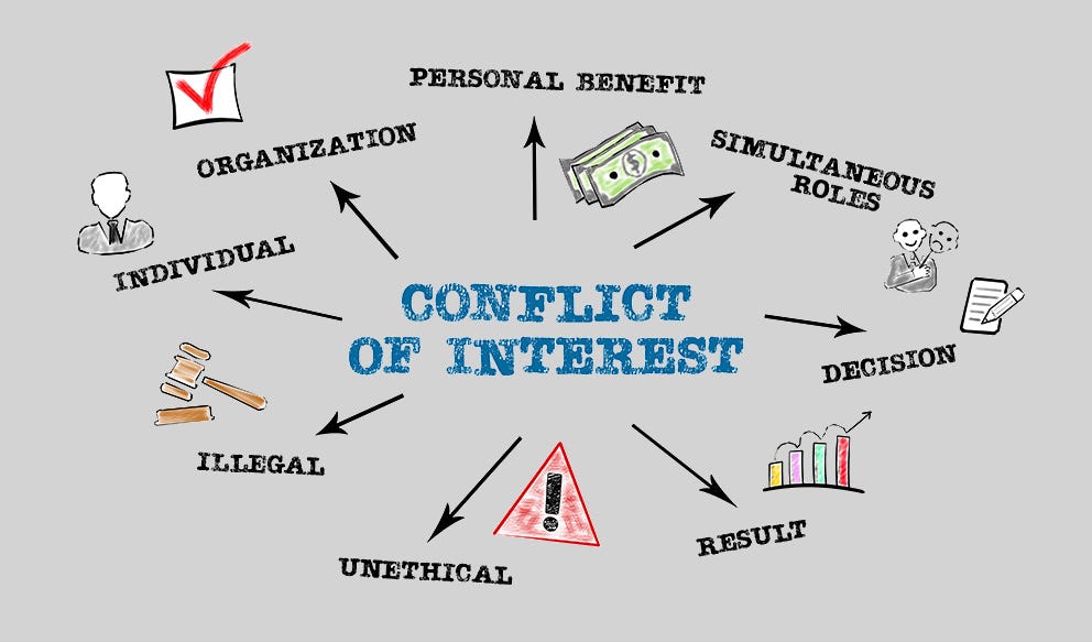 Navigating and Managing Conflicts of Interest as The CEO | by Glenn Gow | Medium