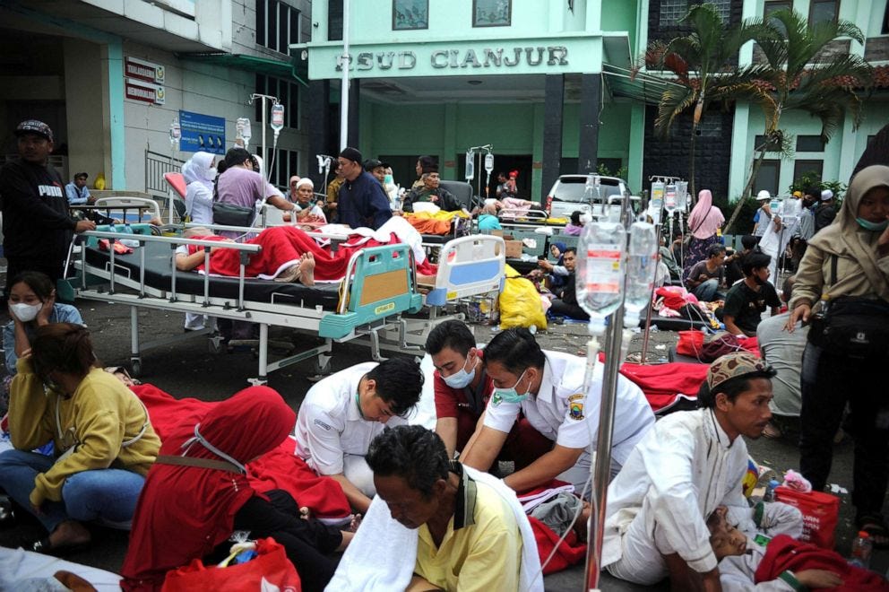 The earthquake in Indonesia killed more than 50 people and injured more than 700 - Asad Aziz ...