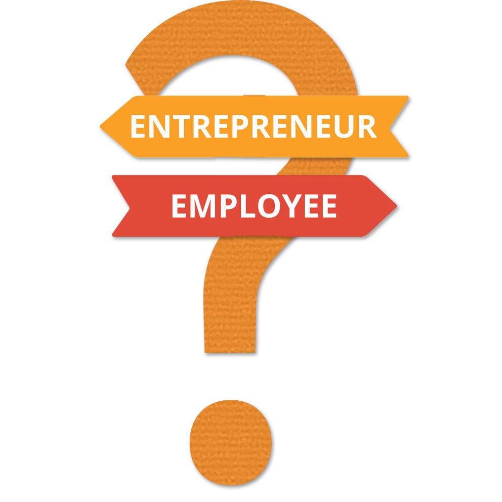 Job or Business. Choosing a career should not be so… | by Job vs Self ...