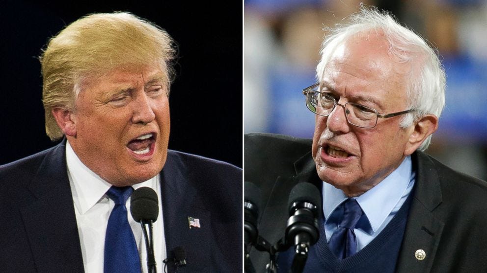 Trump vs Bernie: The End of the ‘60s | by D.D. Delaney | Medium