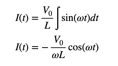 Inductor Equation Integral
