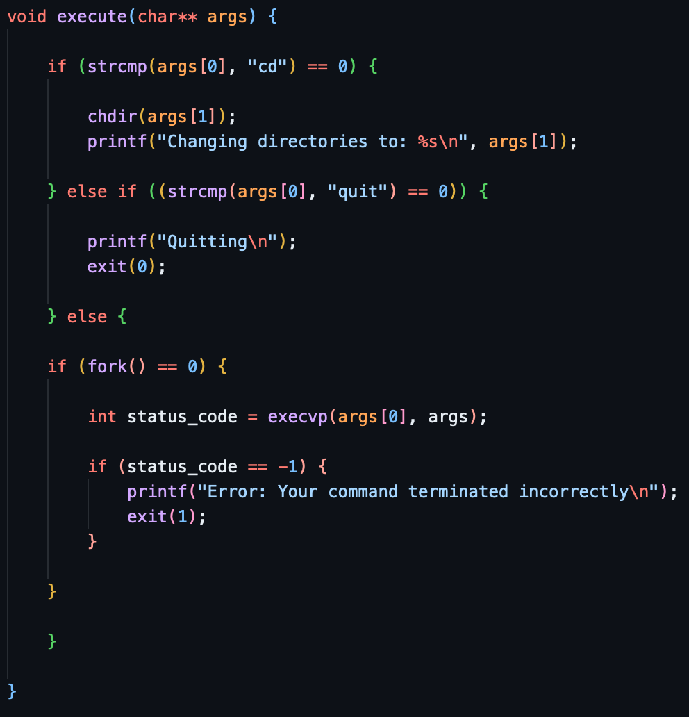 How to make a basic shell in the C programming language | by Brandon ...