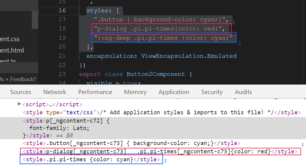 Piercing the Angular style encapsulation | by Georgi Parlakov | ng-gotchas | Medium