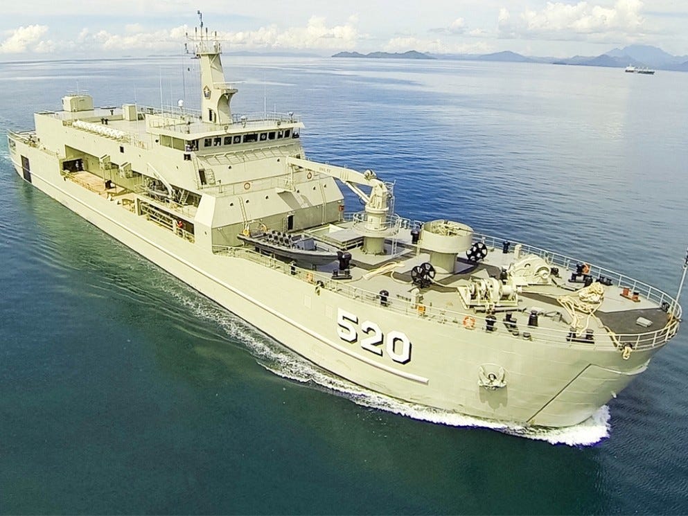 LST Frosch Class, Tulang Punggung TNI AL untuk Operasi Serbu | by PT ...