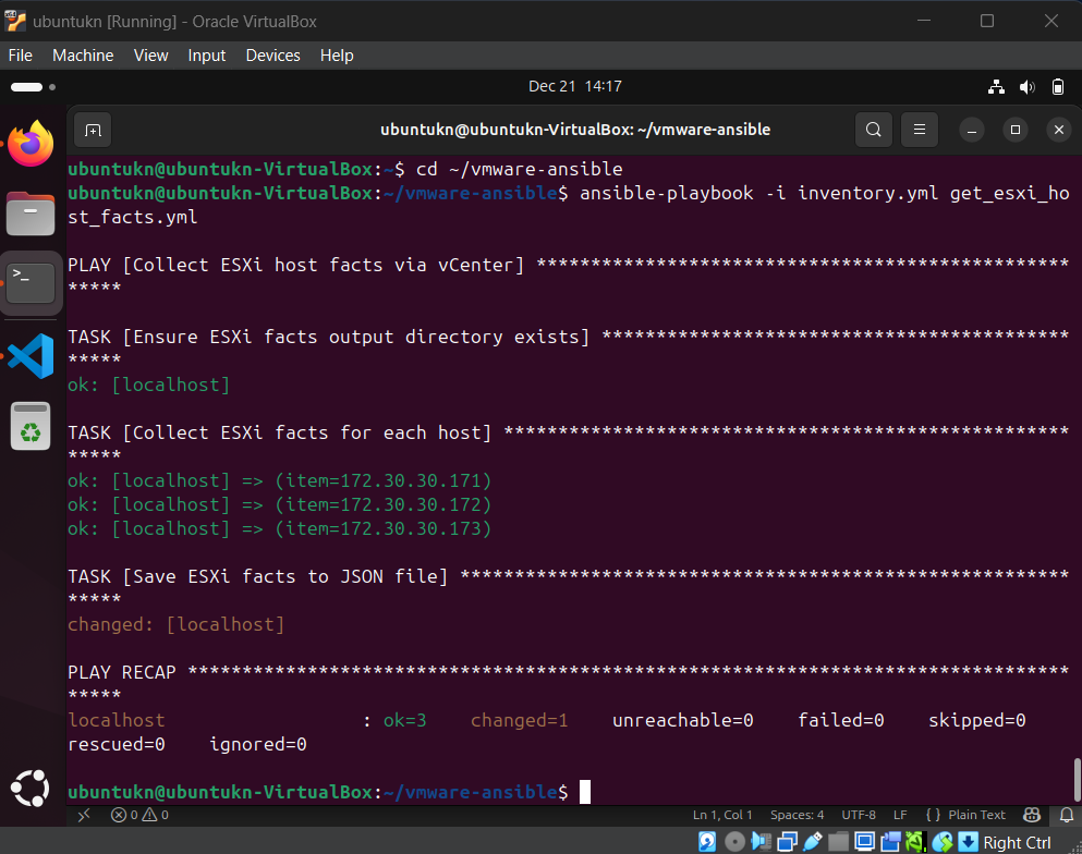 End-to-End Automation of VMware vSphere Using Ansible: Multi-ESXi Host ...