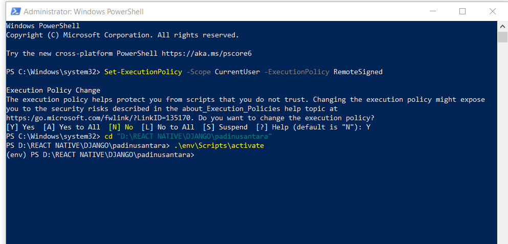 Virtualenv Cctivate Does Not Work - HermantoXYZ - Medium