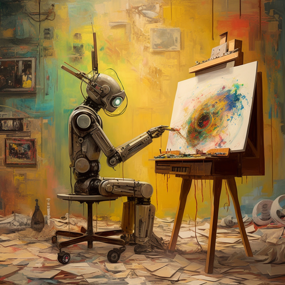Artificial intelligence and its Role as a Collaborative Visual Artist ...