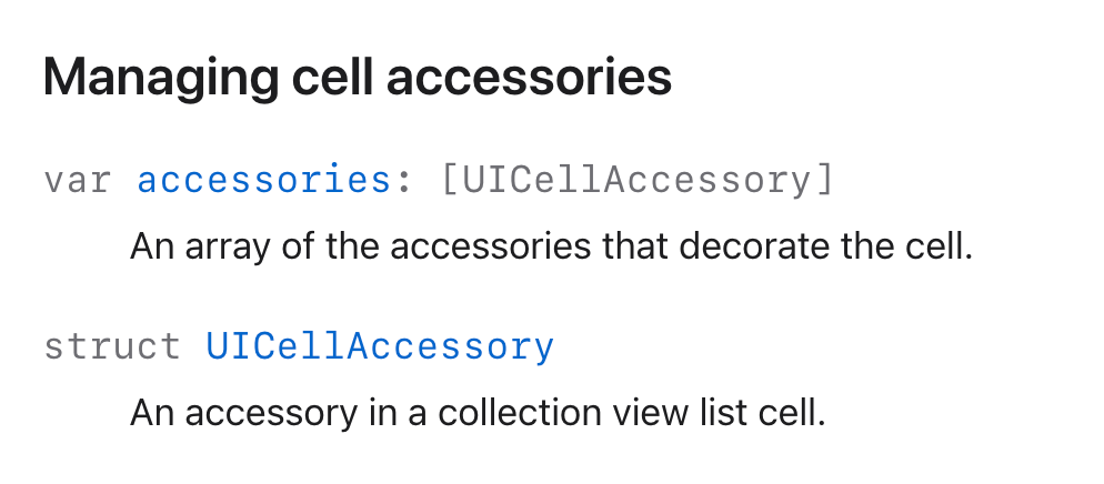 [iOS] UICellAccessory 종류 알아보기. 탑꾸? 🤷🏻‍♀️ 아니 셀꾸요 🙆🏻‍♀️ | by naljin | Medium