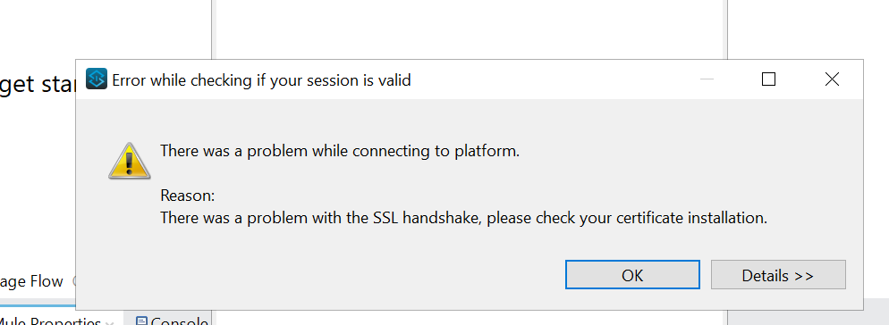 SSL handshake error while connecting to Anypoint Platform | by Kandhadai Anusha | Medium
