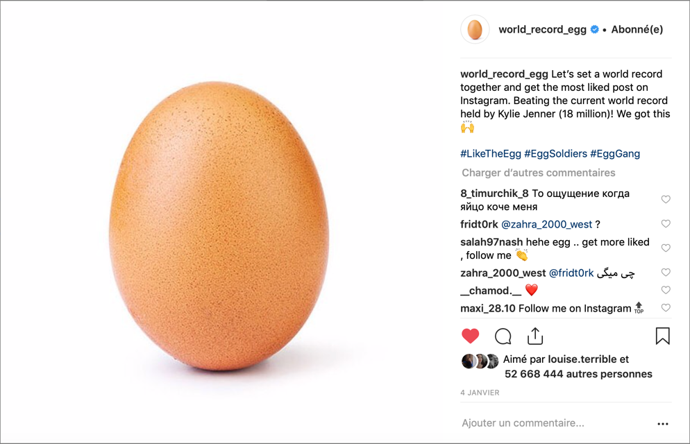 @world_record_egg, le nouvel outil de communication | by Julien JONIK ...