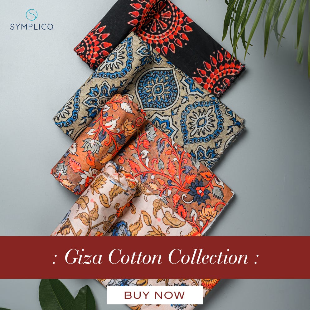 Buy Giza Cotton Fabric Online In India | Giza Cotton — Symplico ...