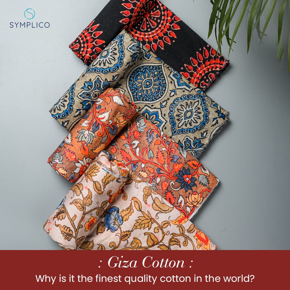 Giza Cotton : Finest Quality Cotton | by Symplico Prints | Medium