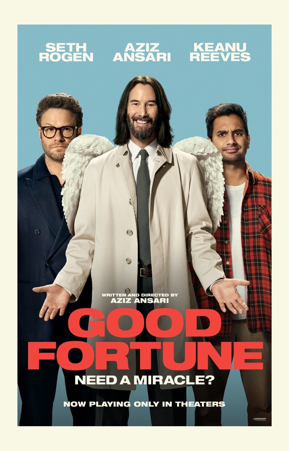 Movie Review: Good Fortune. Keanu Reeves playing the role of Angel ...
