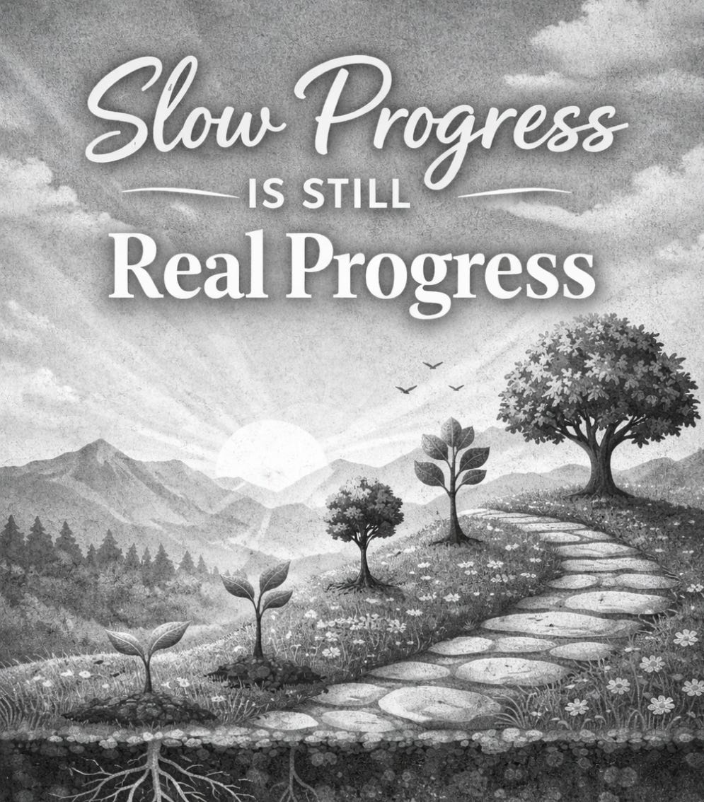 Why Slow Progress Is Still Real Progress: Learning to Trust the Growth ...