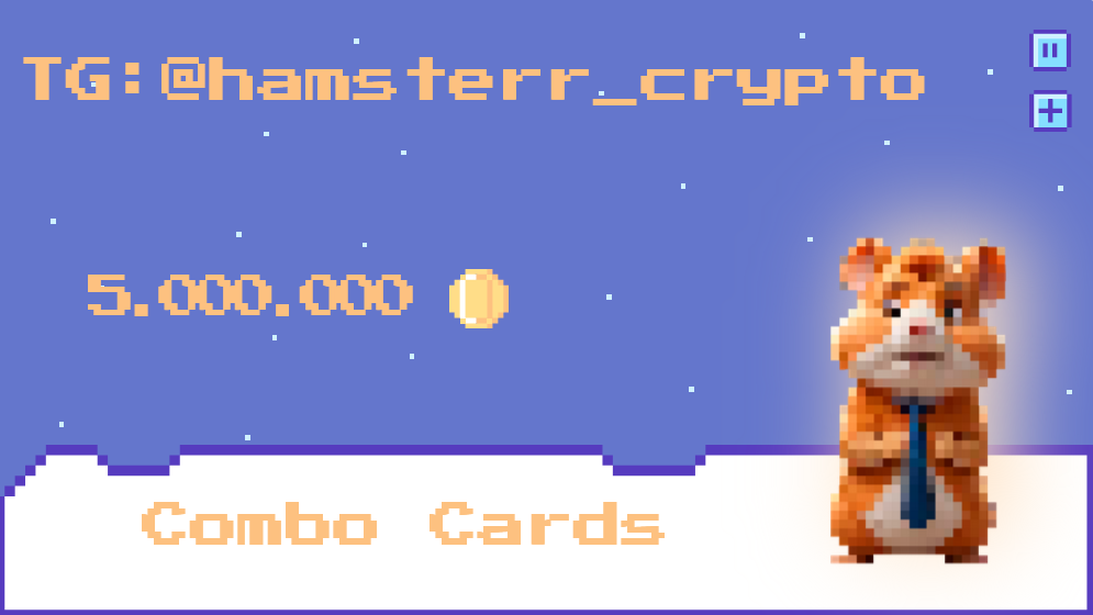 New Combo Cards for Hamster Kombat for July 27–28. | by Tap Tap Hamster ...