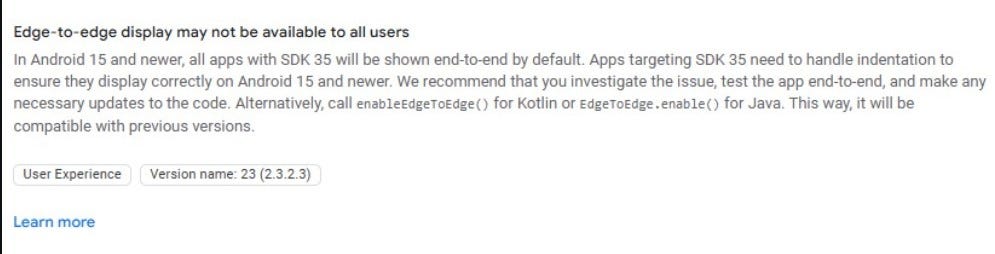 Handling Edge-to-Edge Layouts Across All Android Versions | by Ammar ...