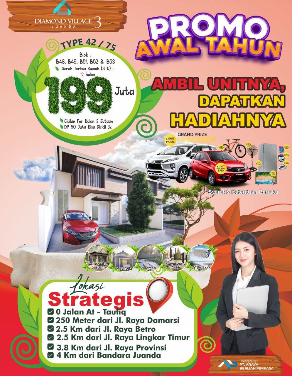 Rumah Murah Harga Promo. Diamond Village 3 Juanda Kawasan… | by Achmad ...