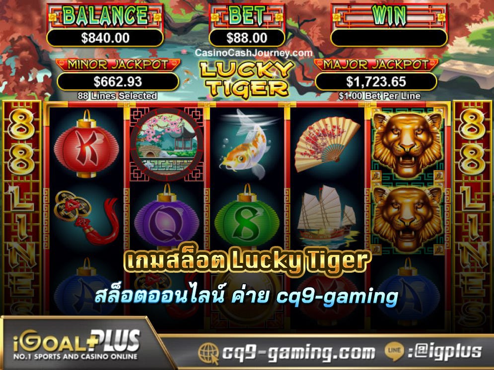 Lucky Tiger, the lucky little tiger slot | by Joker | Medium