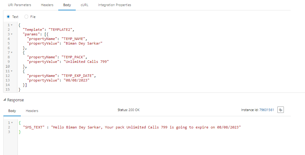 Dynamically Populate SMS content within OIC | by Bimands | Jun, 2023 ...