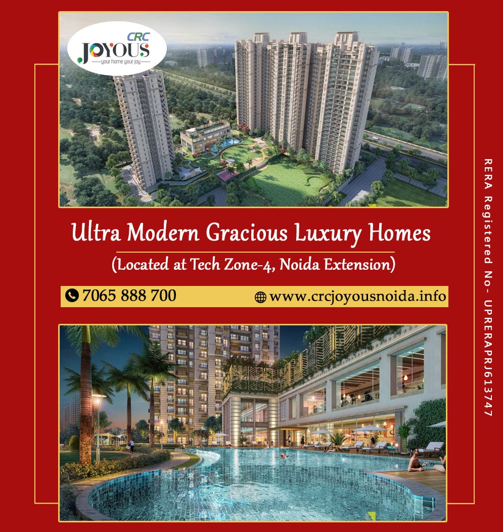 Buy 2/3 BHK Apartment in CRC Joyous @ Greater Noida West. - Truhomes Realty - Medium