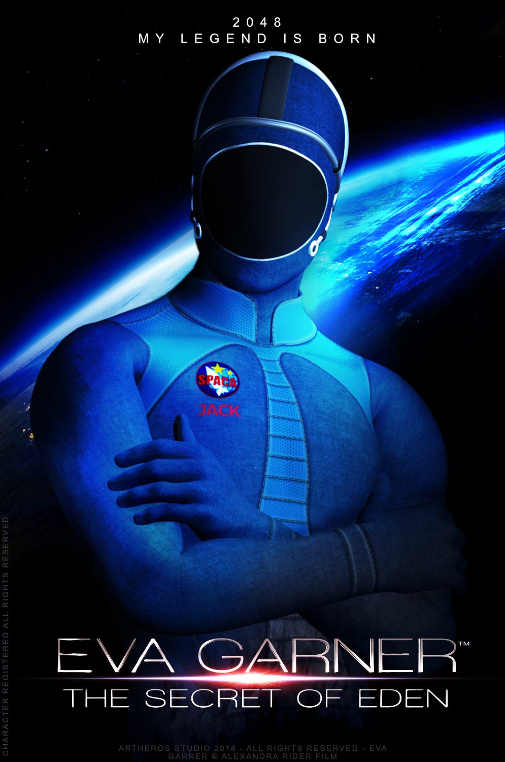 Jack the Humanoid. Eva Garner the Secret of Eden Official… | by Eva ...