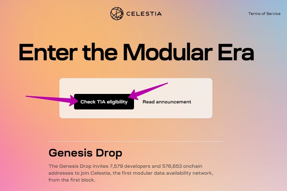 Celestia token Airdrop: Qualify for $TIA Full guide | by ...