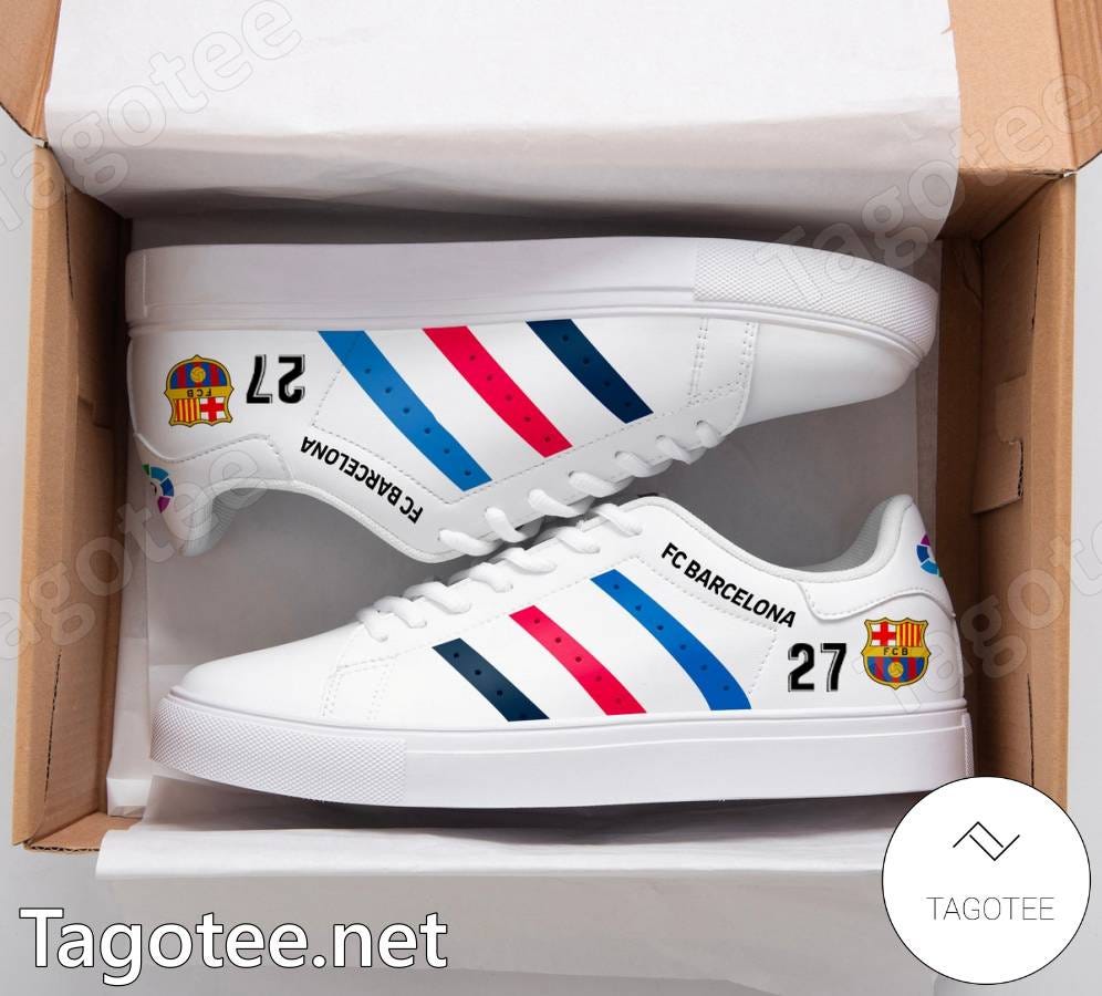 Step Up Your Game with the FC Barcelona 27 Liga Champions Stan Smith ...