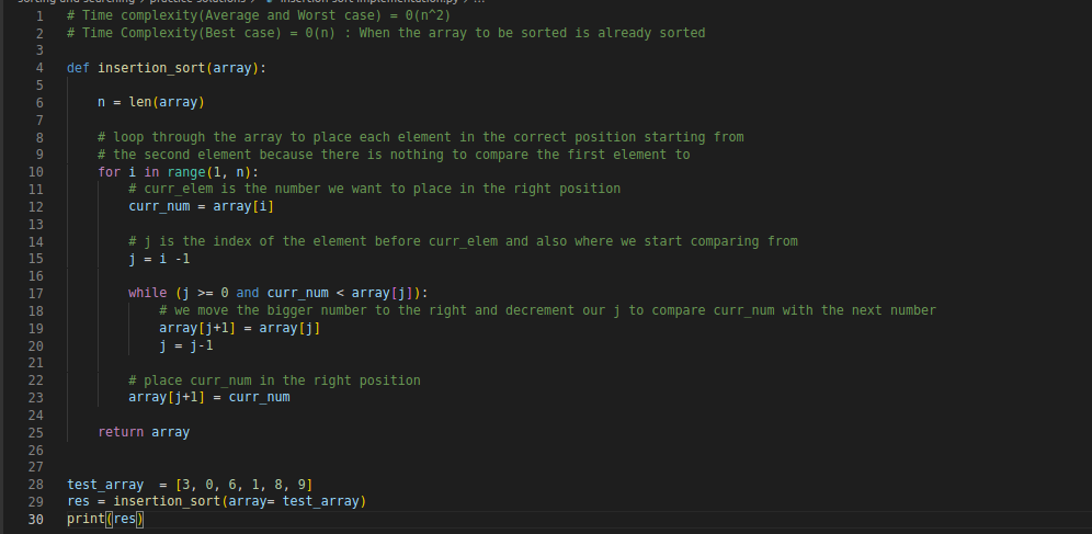 Sorting Algorithms — Insertion Sort By Aishat Ajose Medium