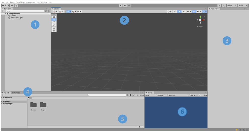 Diving into unity. Unity’s Interface | by RabeeQiblawi | Medium