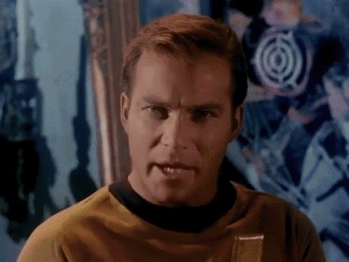 Star Trek Kirk Gif