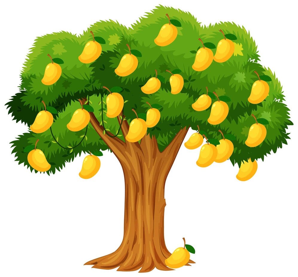 The Mango Tree. My Childhood Story of a Mango Tree | by Vishwambhara ...