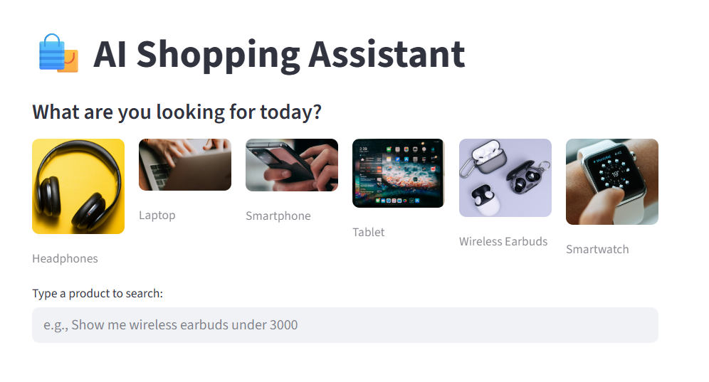 AI Powered Shopping Assistant. OpenAI tool calling features can be ...