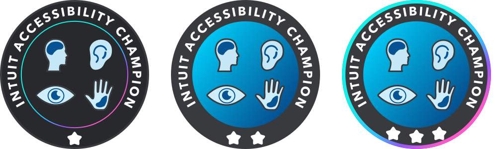 Intuit’s Accessibility Champions Program | by Ted Drake | Intuit Design ...