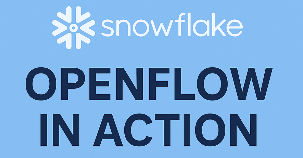 Snowflake Openflow In Action Sql Server Cdc Api Integration And Transformations With Dbt