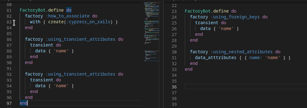 Setting up associations with Cypress on Rails and FactoryBot | by Grant Petersen-Speelman | NEXL ...