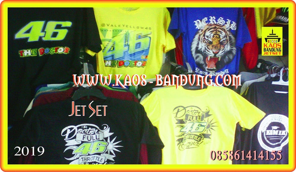 SABLON KAOS Murah | Pusat Bikin Baju MURAH | by JETSET SABLON KAOS ...