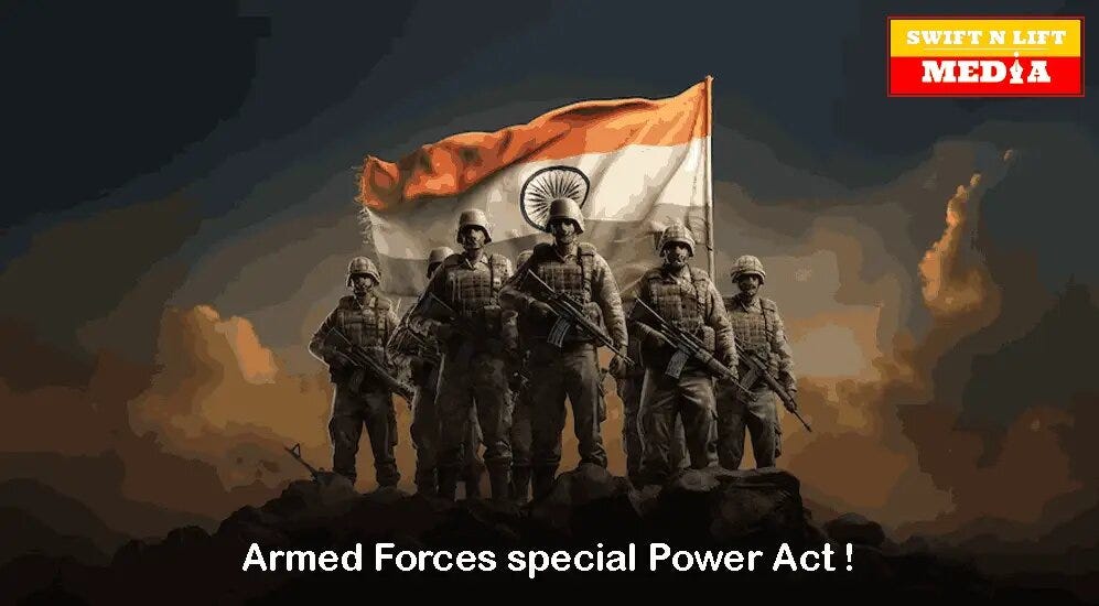 Armed Forced Special Power Act - marketing Swifnlift - Medium