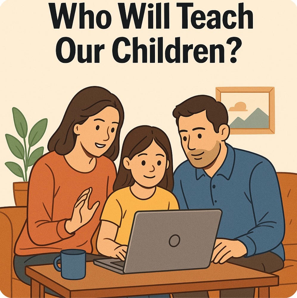 Who Will Teach Our Children?. Aliens? | by Dr Fawad Rauf | May, 2025 | Medium