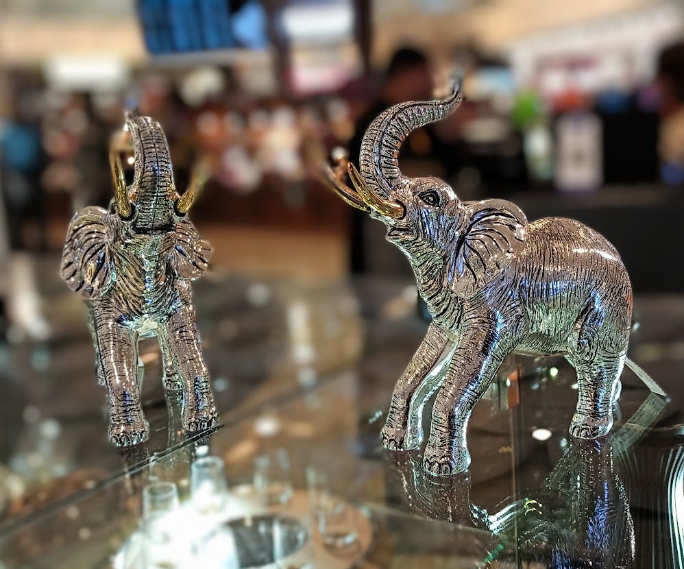 Dancing Elephants Say Hello!. What a joyful sight! | by Vidya Sury ...